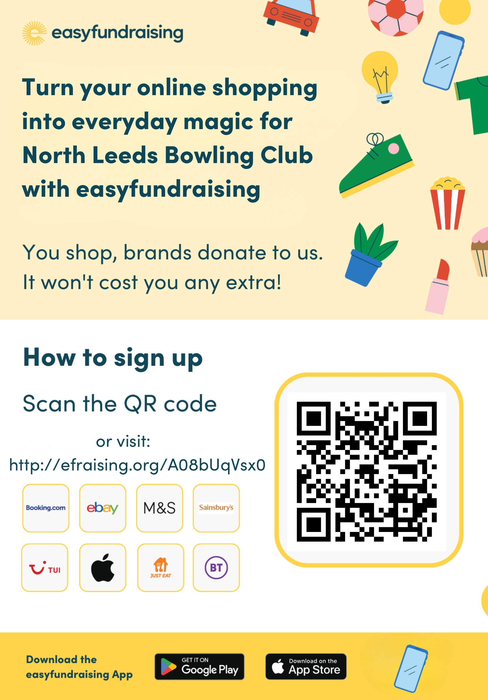Turn your online shopping into everyday magic for North Leeds Bowling ...